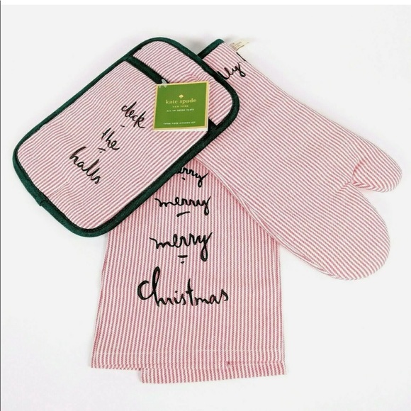 kate spade | Kitchen | Nwt Kate Spade 3piece Kitchen Set | Poshmark